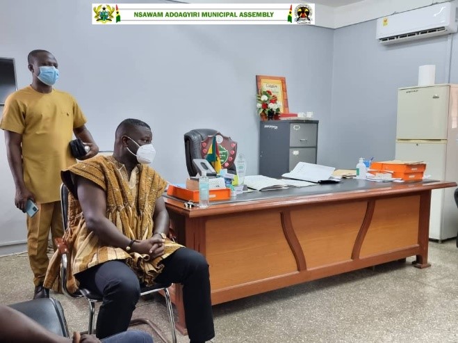 HON. FRANK ANNOH-DOMPREH MP FOR NSAWAM ADOAGYIRI DONATES USD 20,000 ...
