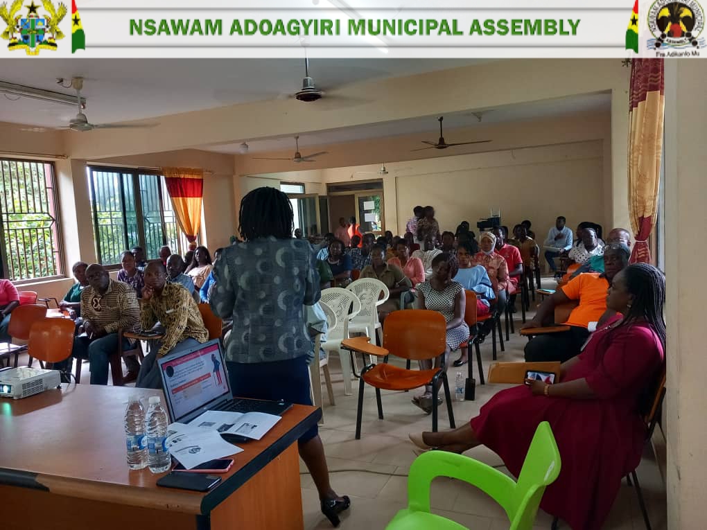 NSAWAM ADOAGYIRI MUNICIPAL ASSEMBLY AND SSNIT JOIN HANDS TO EMPOWER ...