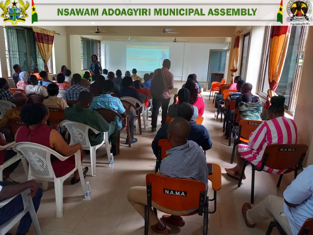 NSAWAM ADOAGYIRI MUNICIPAL ASSEMBLY AND SSNIT JOIN HANDS TO EMPOWER ...